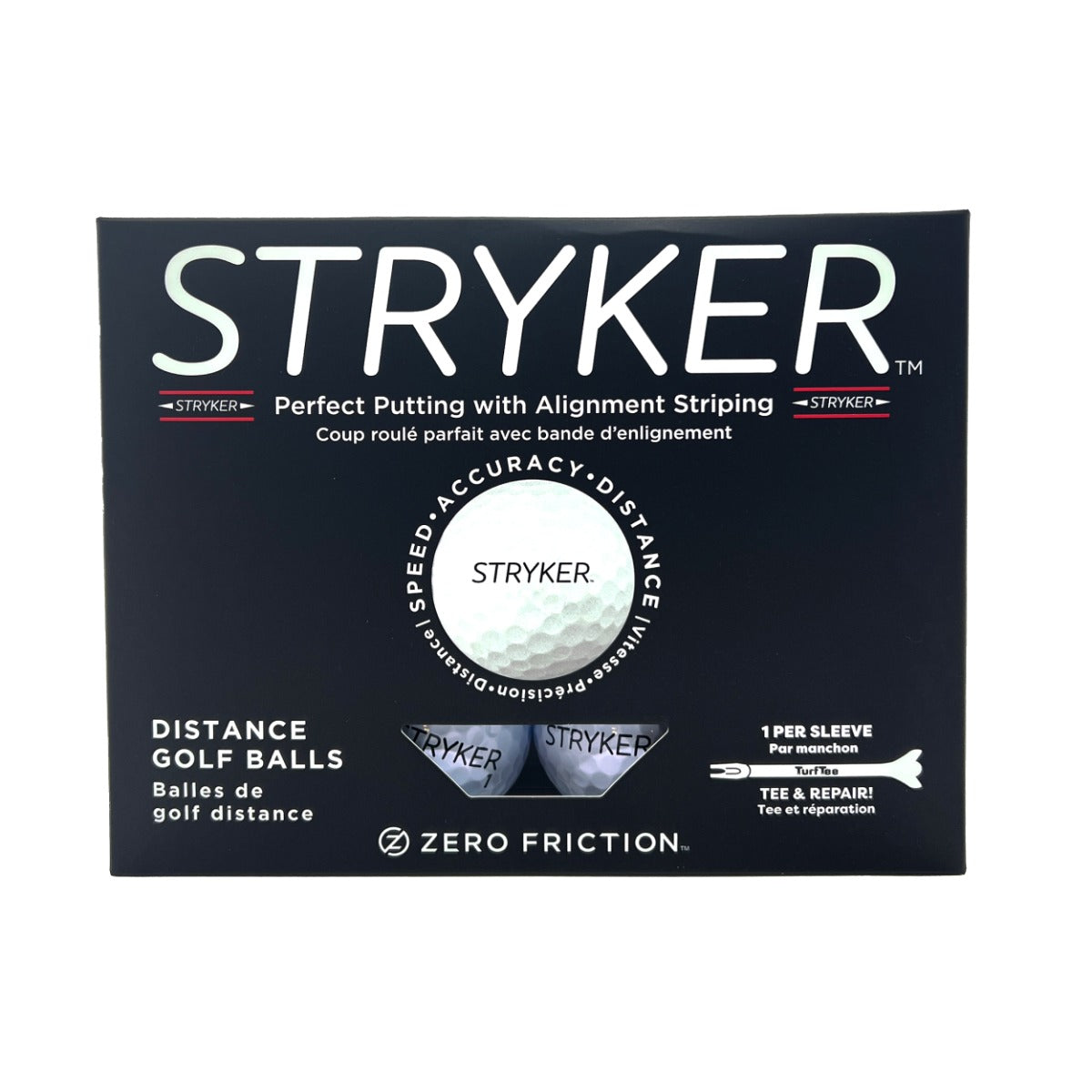 Stryker Golf Balls – Zero Friction